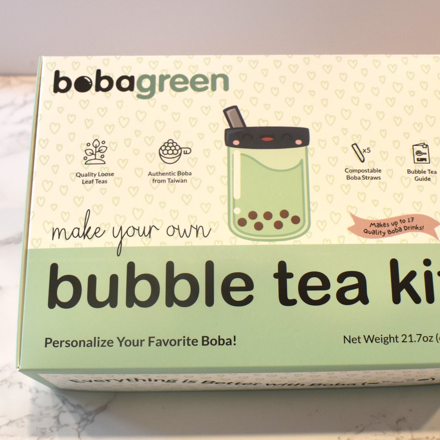 DIY Classic Bubble Milk Tea Boba Kit - Make Bubble Tea at Home – bobagreen