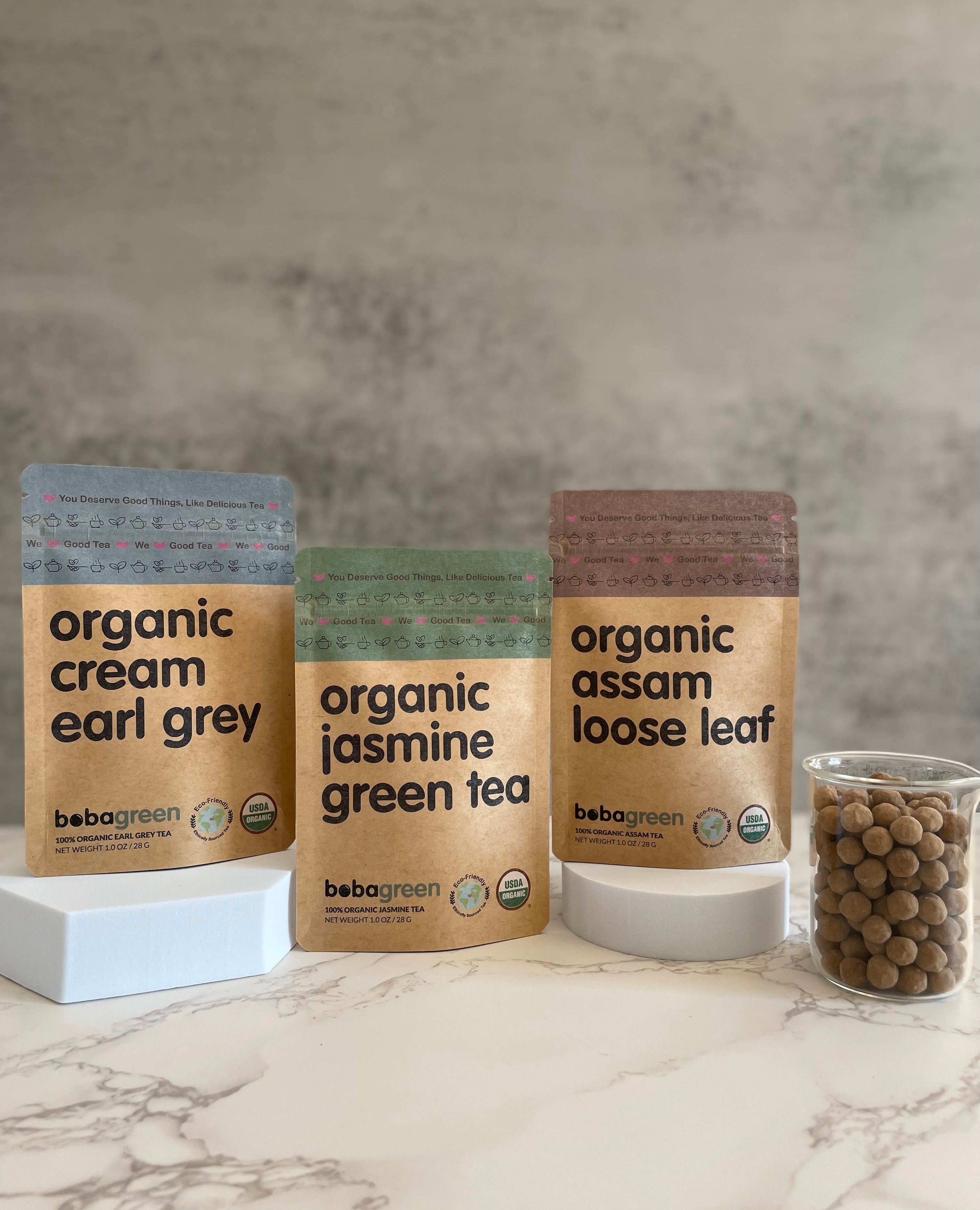 Best Bubble Tea Kit - Premium Reusable Boba Cups & Straws - bobagreen