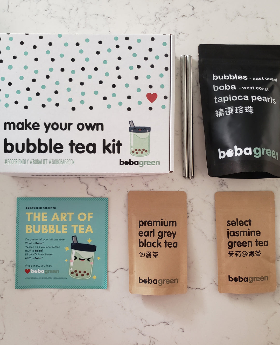 Make Bubble Tea at Home - DIY Bubble Milk Tea Boba Kit - Fun Gift ...